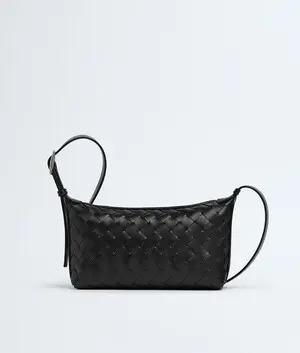 Bottega Veneta Traveler Phone Pouch - Black