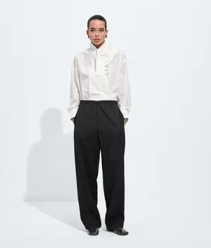 Bottega Veneta Full Length Pants For Women