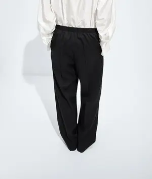 Bottega Veneta Wool Grain De Poudre Trousers