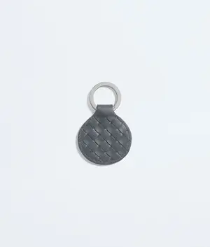 Bottega Veneta Intrecciato Piccolo Round Key Ring