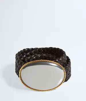 Bottega Veneta Medal Belt - Espresso