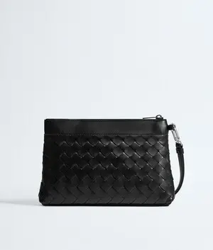 Bottega Veneta Intrecciato Prism Pouch