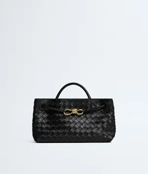 Bottega Veneta East-west Andiamo Bag - Black
