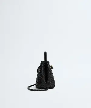 Bottega Veneta East-west Andiamo Bag - Black