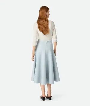 Bottega Veneta Wool Boucle Skirt - Bubble