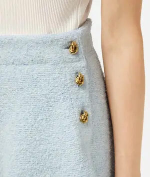 Bottega Veneta Wool Boucle Skirt - Bubble