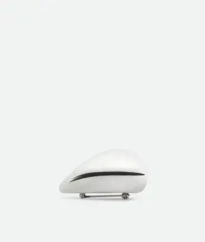 Bottega Veneta Large Drop Brooch - Silver