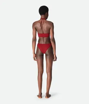 Bottega Veneta Stretch Nylon Bikini - Lava
