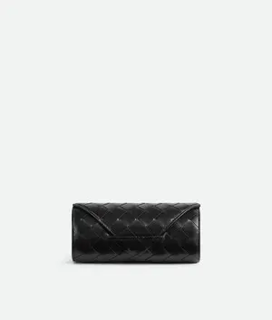 Bottega Veneta Intrecciato Perfume Case - Black