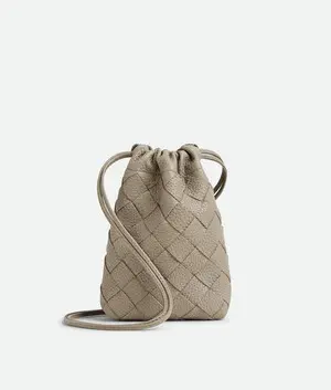 Bottega Veneta Vertical Dustbag Limestone