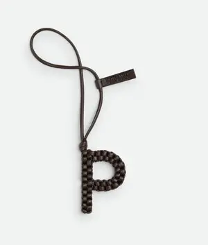 Bottega Veneta Letter P Charm - Fondant