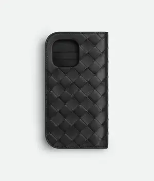 Bottega Veneta Intrecciato Iphone 16 Pro Max Folio Case