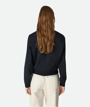 Bottega Veneta Bonded Tech Wool Blouson