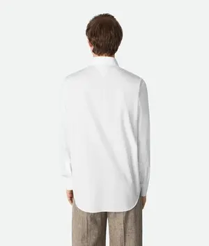 Bottega Veneta Poplin Plastron Shirt