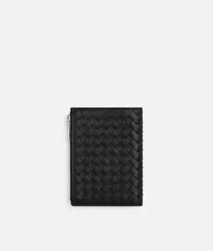 Bottega Veneta Intrecciato Piccolo Passport Case With Zip