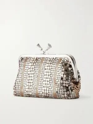 ANYA HINDMARCH Maud Tassel Chainmail Clutch