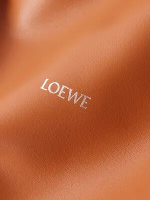 Loewe Flamenco Layers Medium Leather Clutch