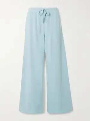Eterne Cotton-jersey Sweatpants - Blue