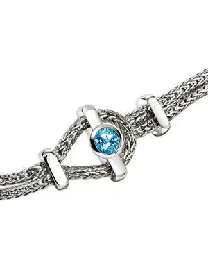 John Hardy Icon Blue Topaz Bracelet