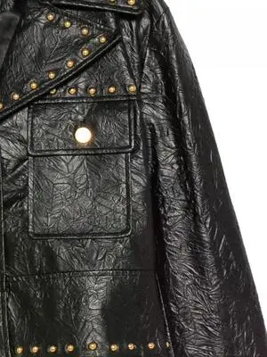 Michael Kors Studded Crinkled Jacket