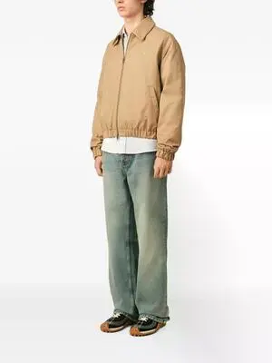 AMI Paris Cotton Padded-jacket With De Coeur