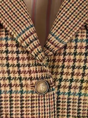 Etro Houndstooth-pattern Cropped Blazer