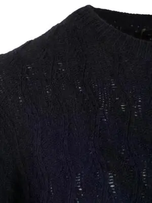 Etro Pegaso-embroidered Cashmere Sweater - Blue
