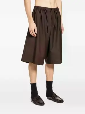 ROSE BURRITO Virgin Wool Shorts