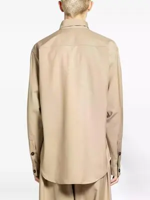 ROSE BURRITO Virgin Wool Overshirt