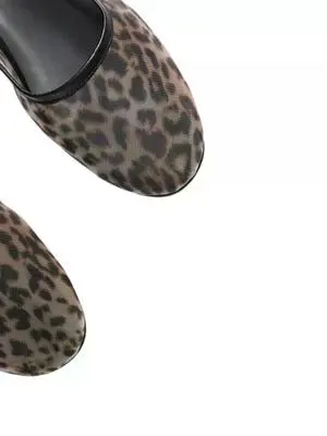 Freda Salvador Laurel Leopard-print Ballet Flats