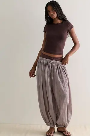 INTIMATELY Ribbed Baby Tee - Hot Fudge