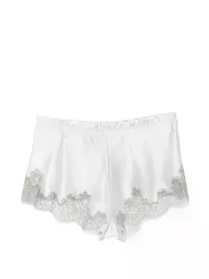 Carine Gilson Lace-trim Pajama Shorts