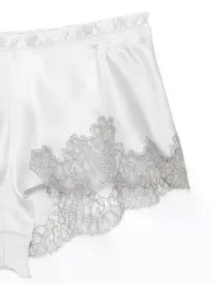 Carine Gilson Lace-trim Pajama Shorts