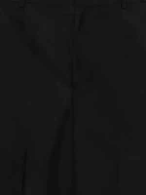Moschino Pressed-crease Virgin-wool Trousers