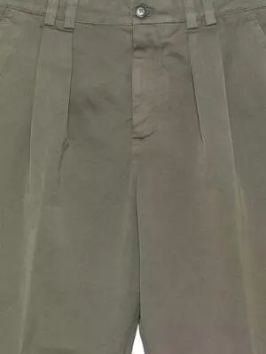Canali Pleated Tapered-leg Trousers