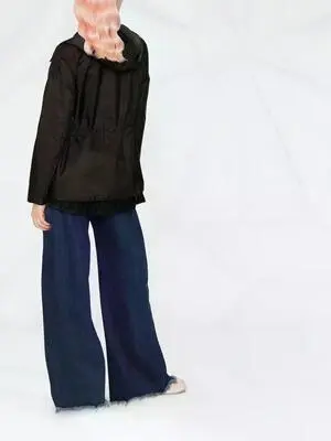 Moncler Baaba Lace-trim Parka