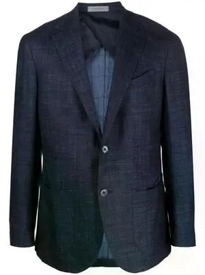 Corneliani Single-breasted Chambray Blazer