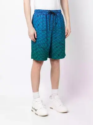 Off-White Logo-print Drawstring Shorts