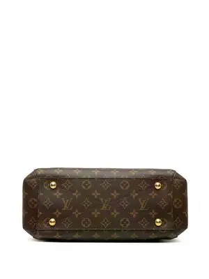 LOUIS VUITTON 2016 Monogram Montaigne Mm Satchel - Brown
