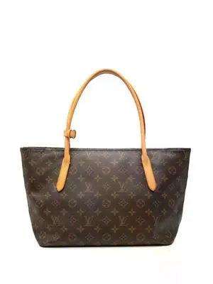 LOUIS VUITTON 2012 Monogram Raspail Pm Tote Bag - Brown