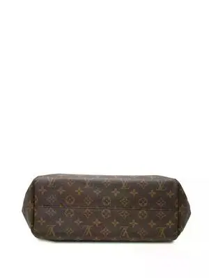 LOUIS VUITTON 2012 Monogram Raspail Pm Tote Bag - Brown