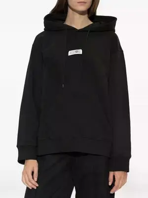 MAISON MARGIELA Logo-patch Drawstring Hoodie