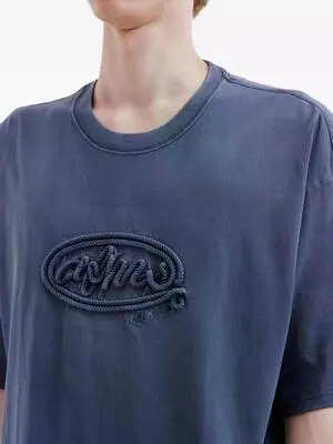 AFTERMATHS Rope-logo T-shirt