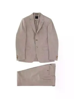 Zegna Single-breasted Notch-lapel Suit - Neutrals