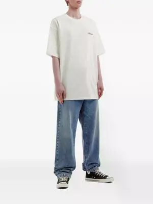 AFTERMATHS Logo-print T-shirt - Neutrals