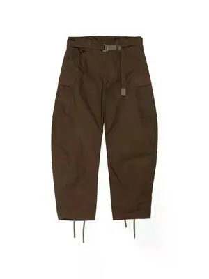 Sacai Ripstop Cargo Pants - Brown