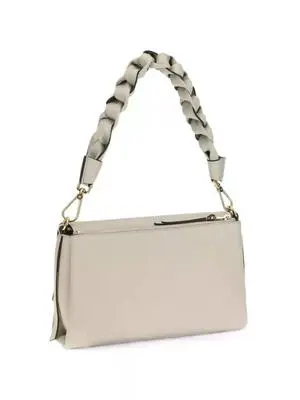 COCCINELLE Small Boheme Leather Shoulder Bag - Neutrals