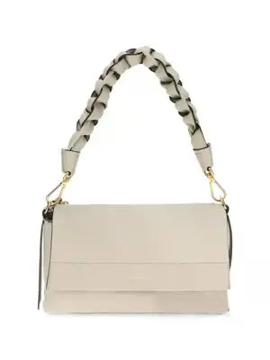COCCINELLE Small Boheme Leather Shoulder Bag - Neutrals
