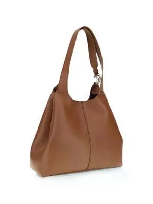 COCCINELLE Large C-easy Leather Shoulder Bag