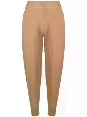 Stella McCartney Cropped Track Pants - Brown